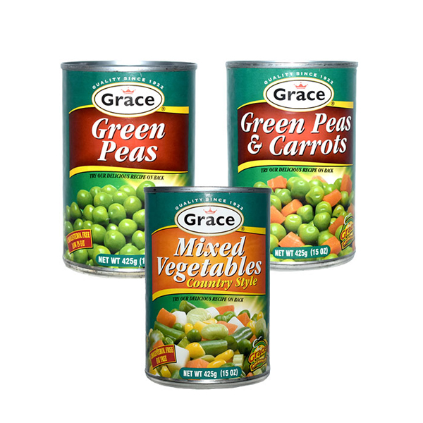 Canned Beans & Vegetables - Pat's Caribbean Market